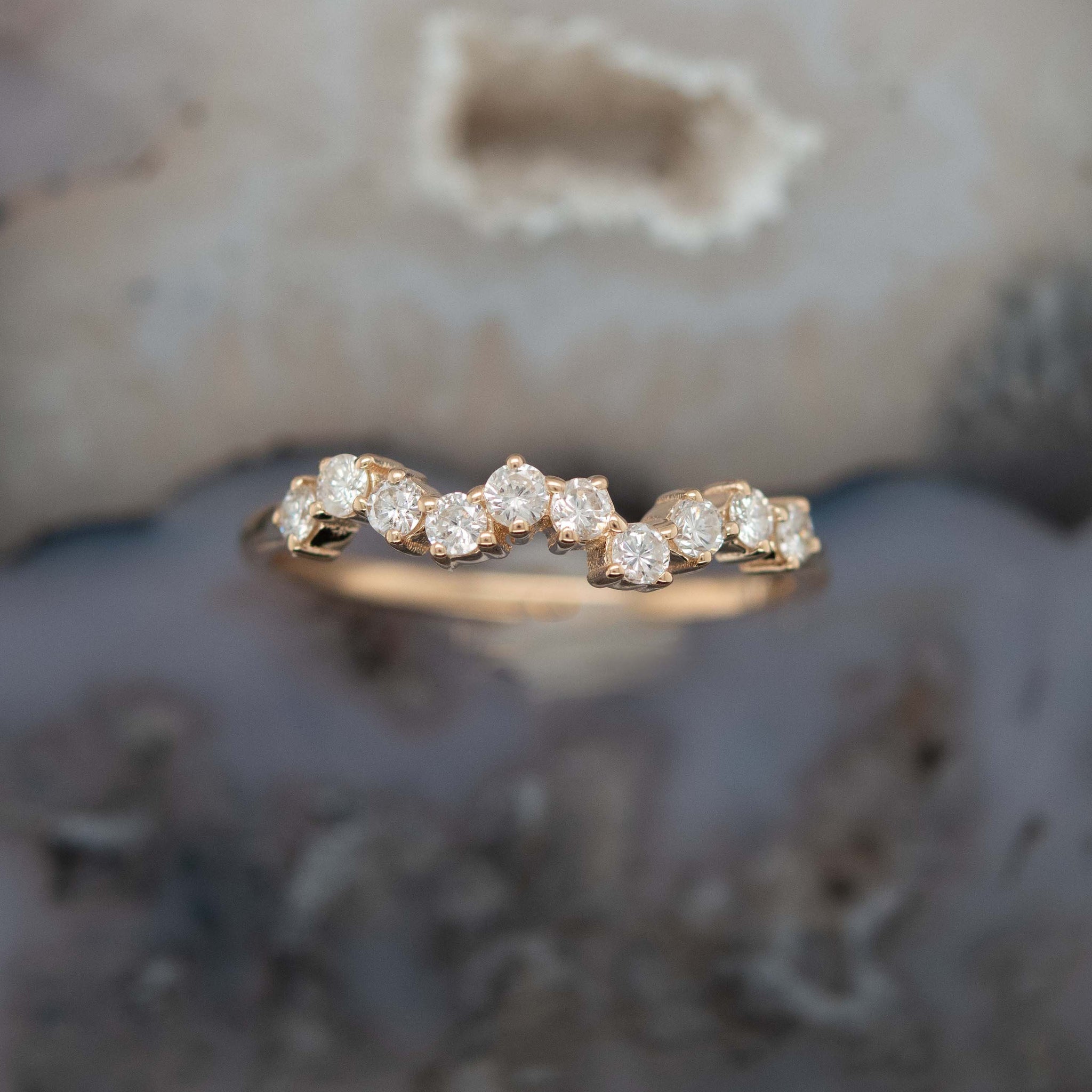 Before & After: Earrings Turned Ring For Abby