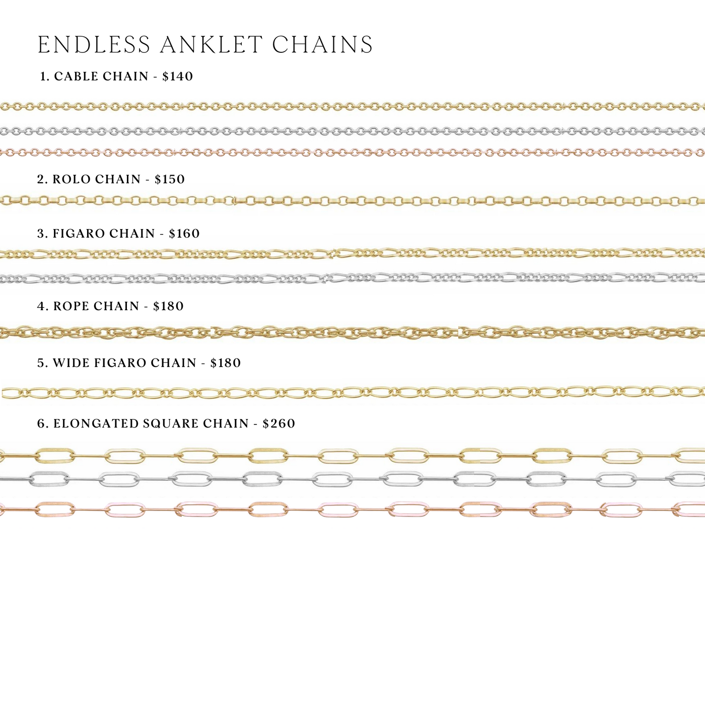 Welded Endless Bracelets